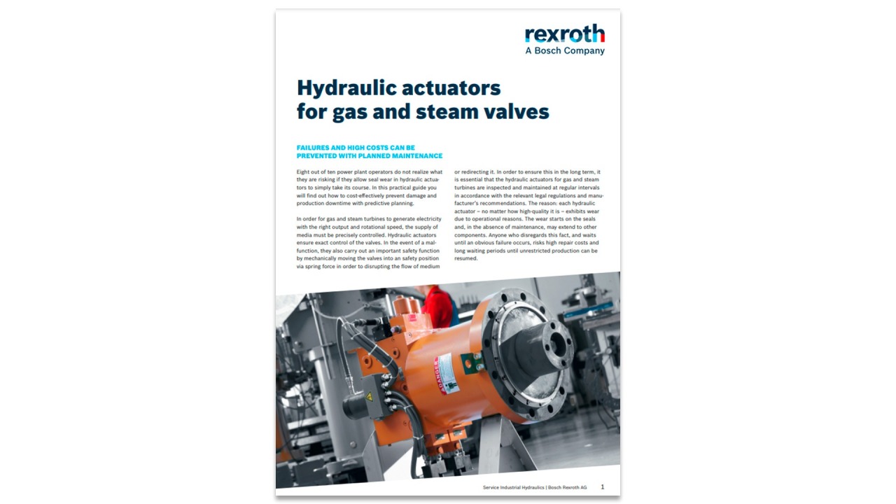 Connected Hydraulics | Bosch Rexroth 中国